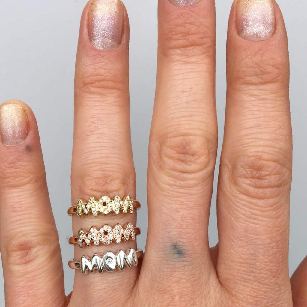Mom Ring - Elisa Solomon Jewelry