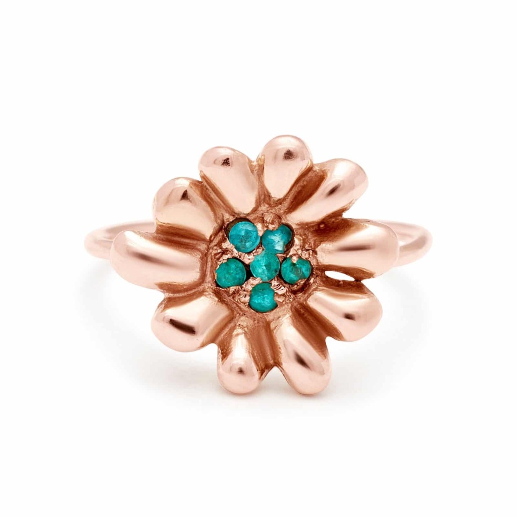 Multicolor Daisy Ring - Elisa Solomon Jewelry