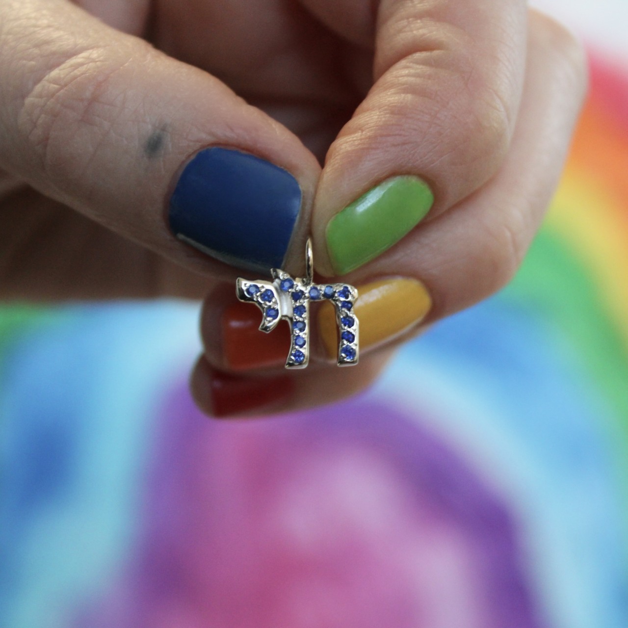 Custom Chai Charm - Elisa Solomon Jewelry